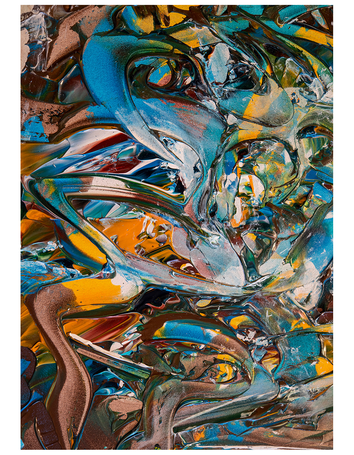 Open Edition Expressive Abstract Colorful Painting | Creatify Art Hub